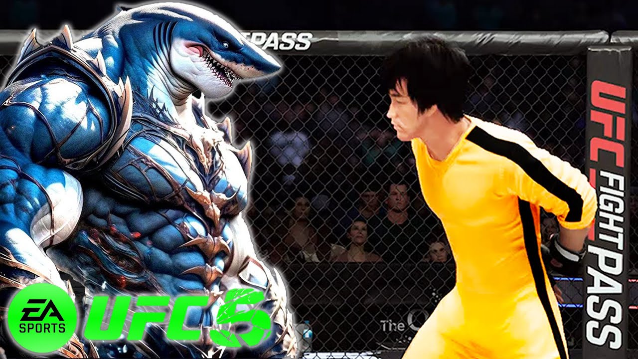 💥 UFC5 Bruce Lee vs Killer Shark UFC 5 - Super Fight 💥 - YouTube