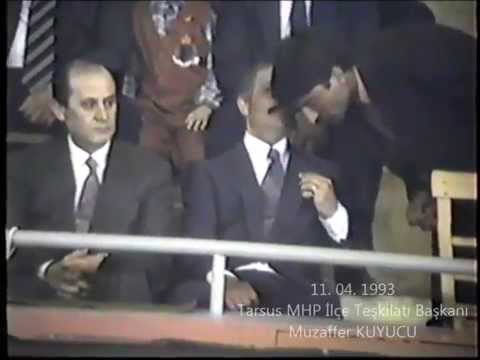 Büyük Hakan Başbuğ Alparslan TÜRKEŞ ile Beraber Sn  Dr  Devlet BAHÇELİ Bey'in gülümseyerek programı