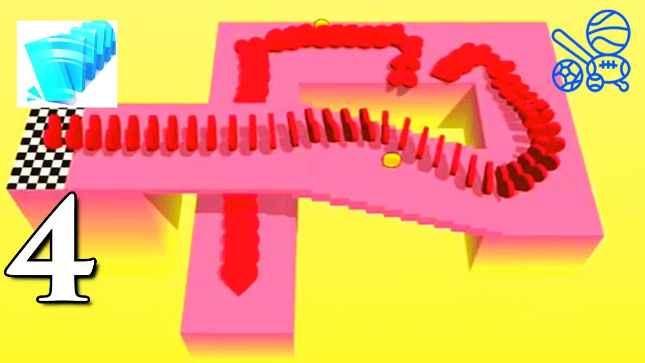 Domino Line Gameplay - Domino Line! - Gameplay Walkthrough Part 4 ...