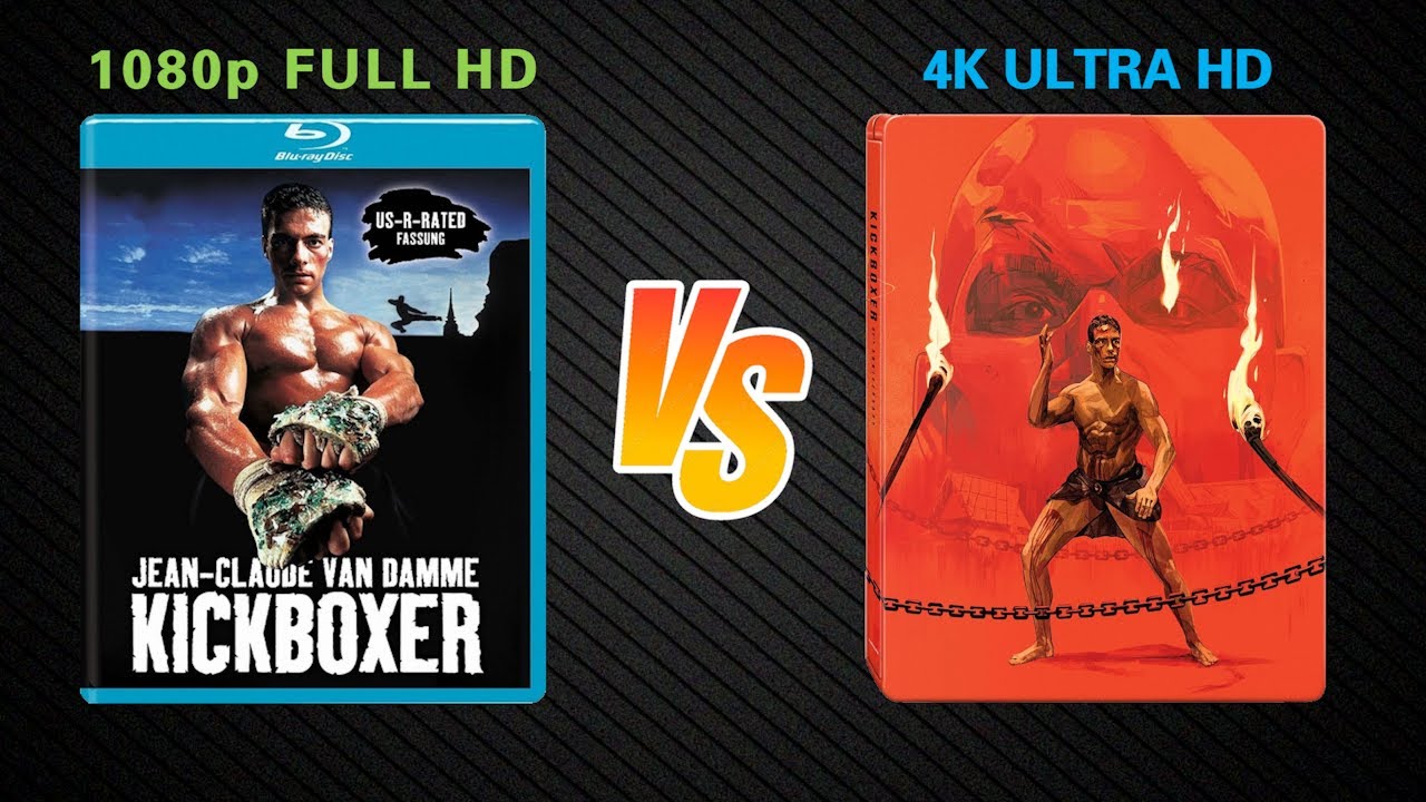 Kickboxer (1989) – Side by Side Comparison – 1080p Full HD vs. 4K Ultra ...