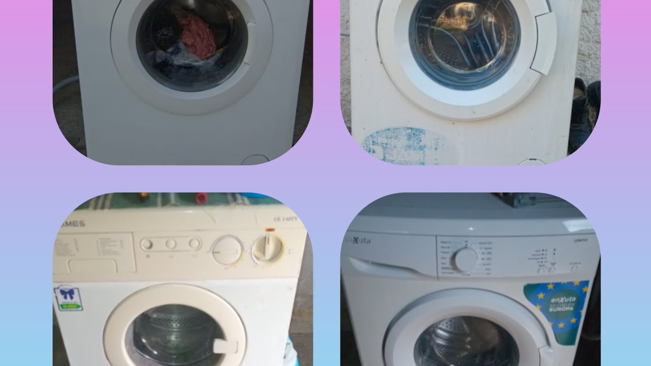 Washing machines for friends - YouTube