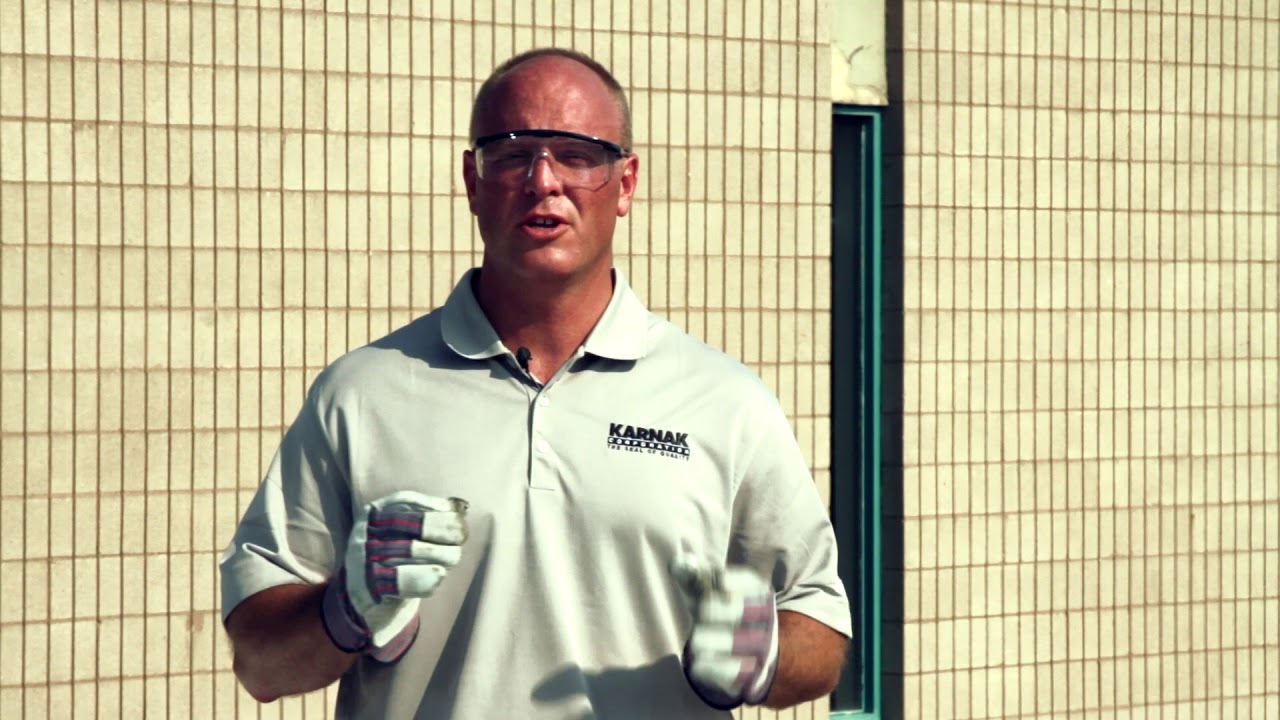 Karnak 501 EPDM Reflective Roof Coating Application Series - YouTube