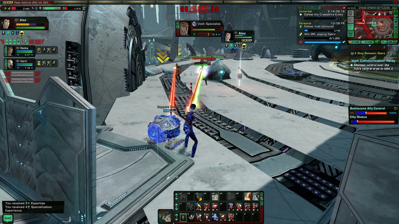 STO Chroniton Split Beam Rifle - YouTube