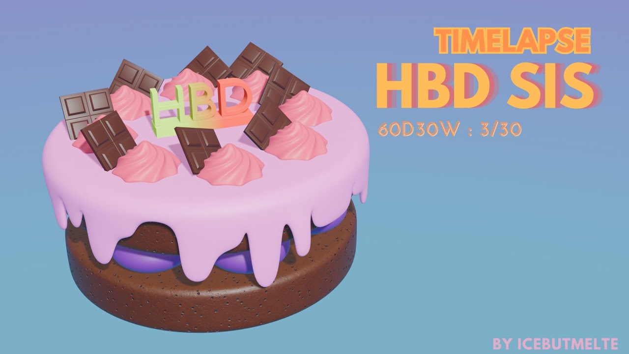 Timelapse 60D30W : 3/30 HBD SIS - YouTube