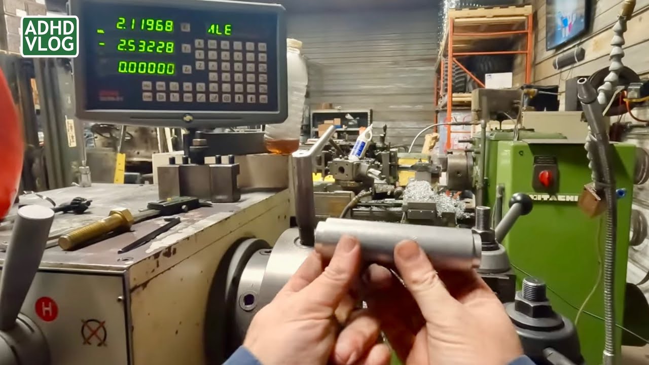 Starting the process of making a double ended bushing on my engine ...