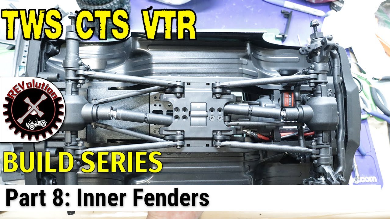 TWS CTS VTR Build Series - Part 8 - Inner Fenders - YouTube