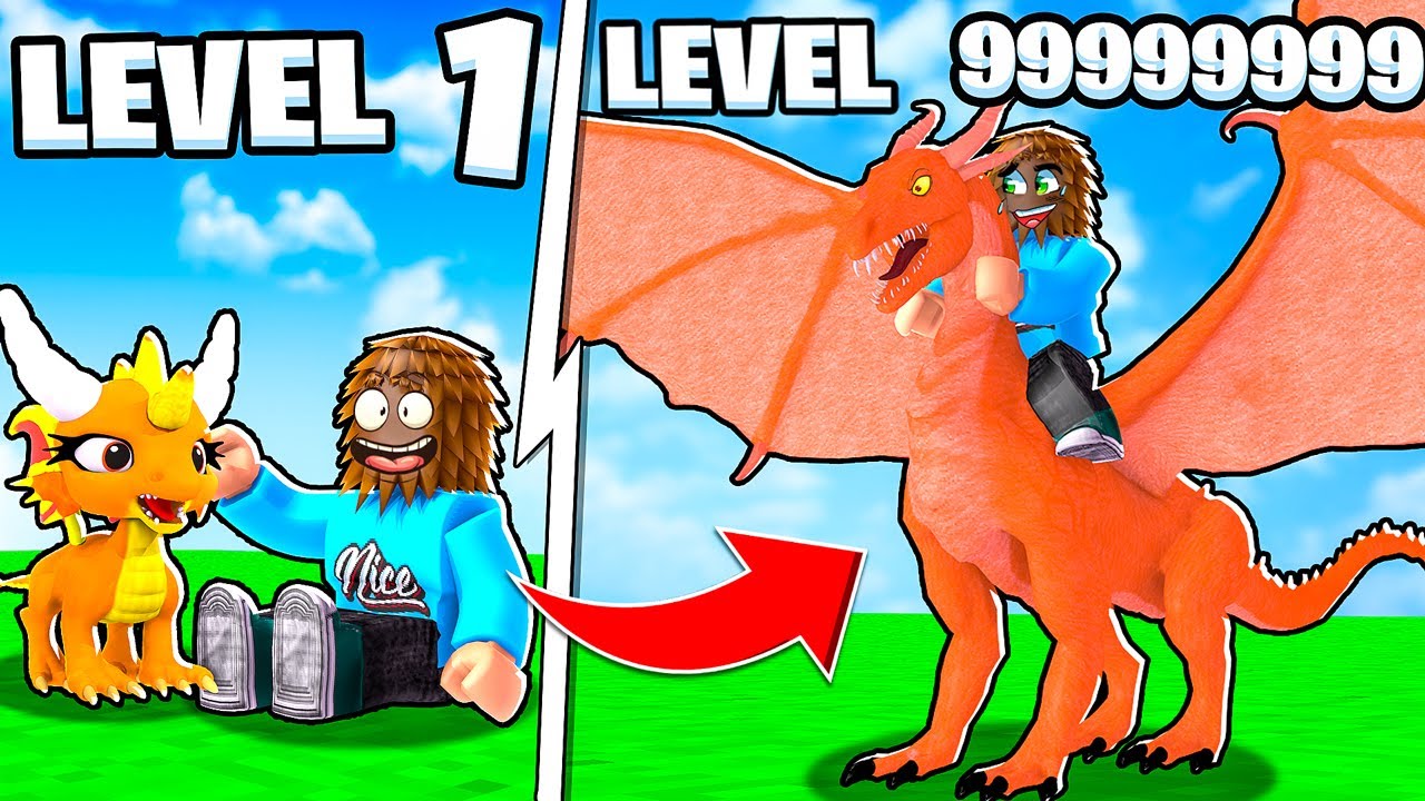 Training My Dragon To Be The STRONGEST In Roblox - YouTube
