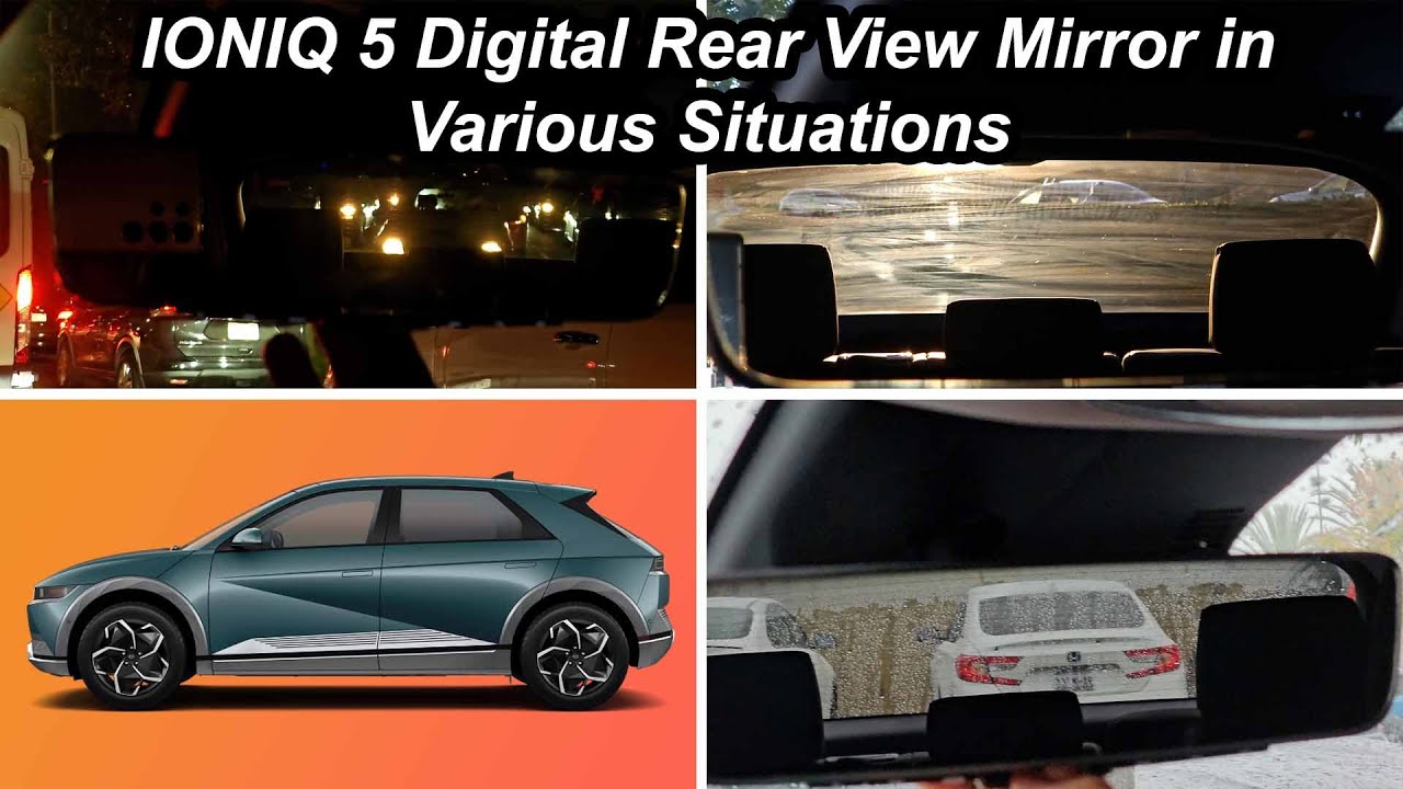 How Well Does Hyundai’s Digital Rear View Mirror Work? - YouTube