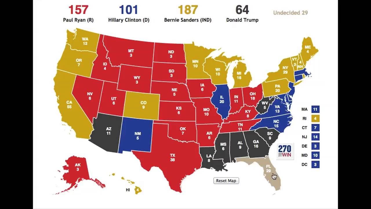 Four-Way General Election Split Scenario - YouTube