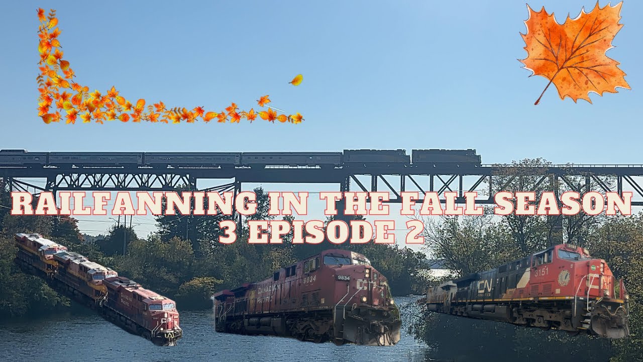 (The Parry Sound Trip with KCS Madness) Railfanning In The Fall (Season ...