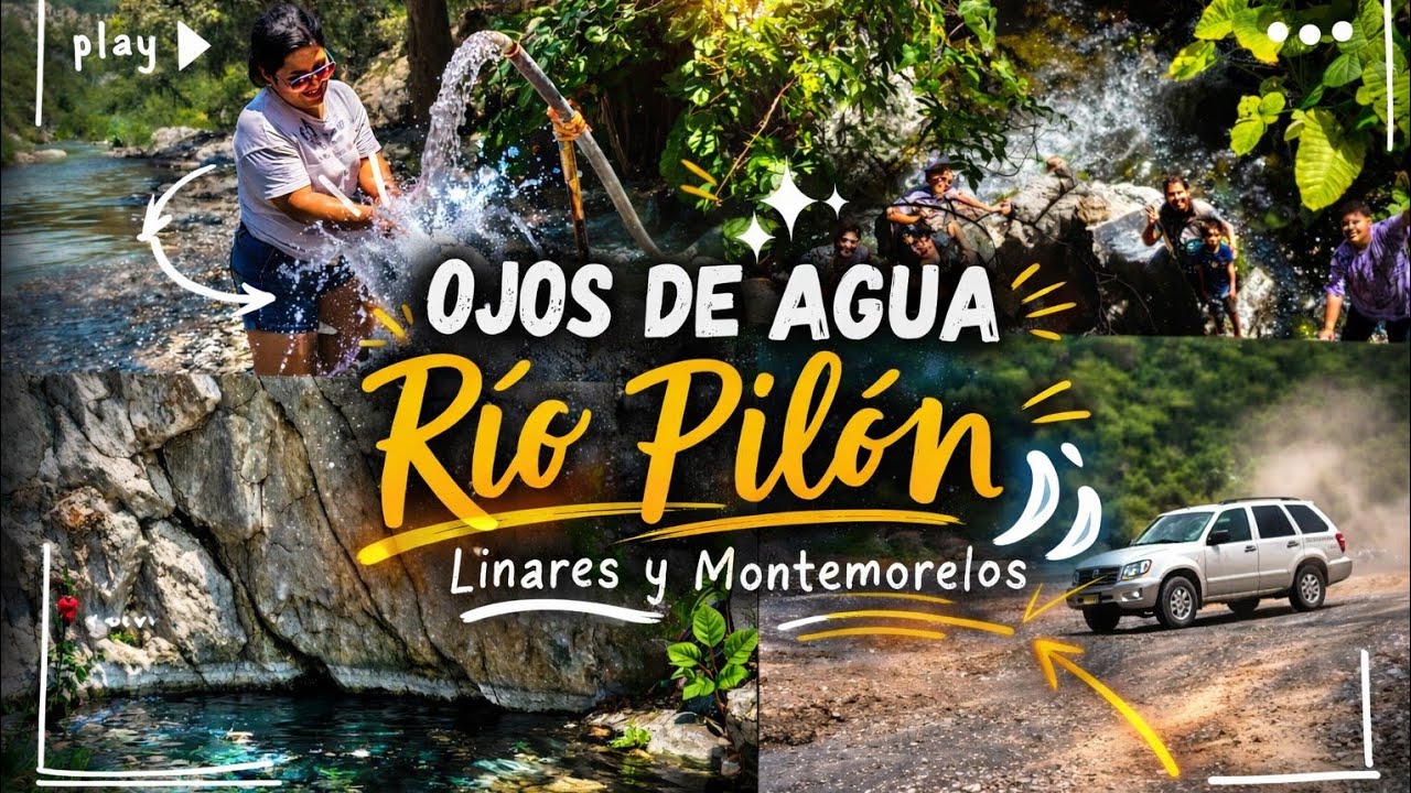Ojos de AGUA río pilon el alamar 😍 entre LINARES Y MONTEMORELOS ejido ...