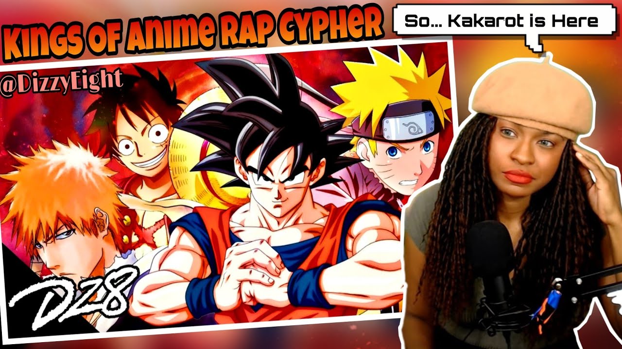 KINGS OF ANIME RAP CYPHER | Reaction @DizzyEight - YouTube