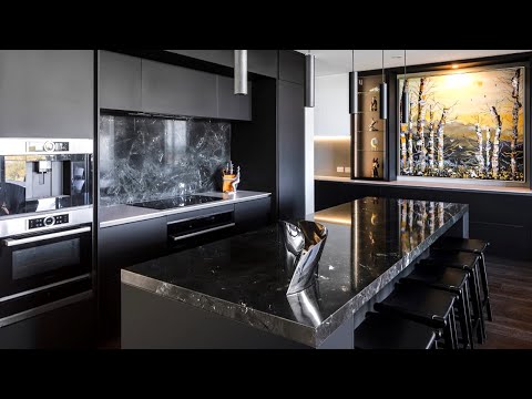 71 Matte Black Kitchens, Interior Design Ideas