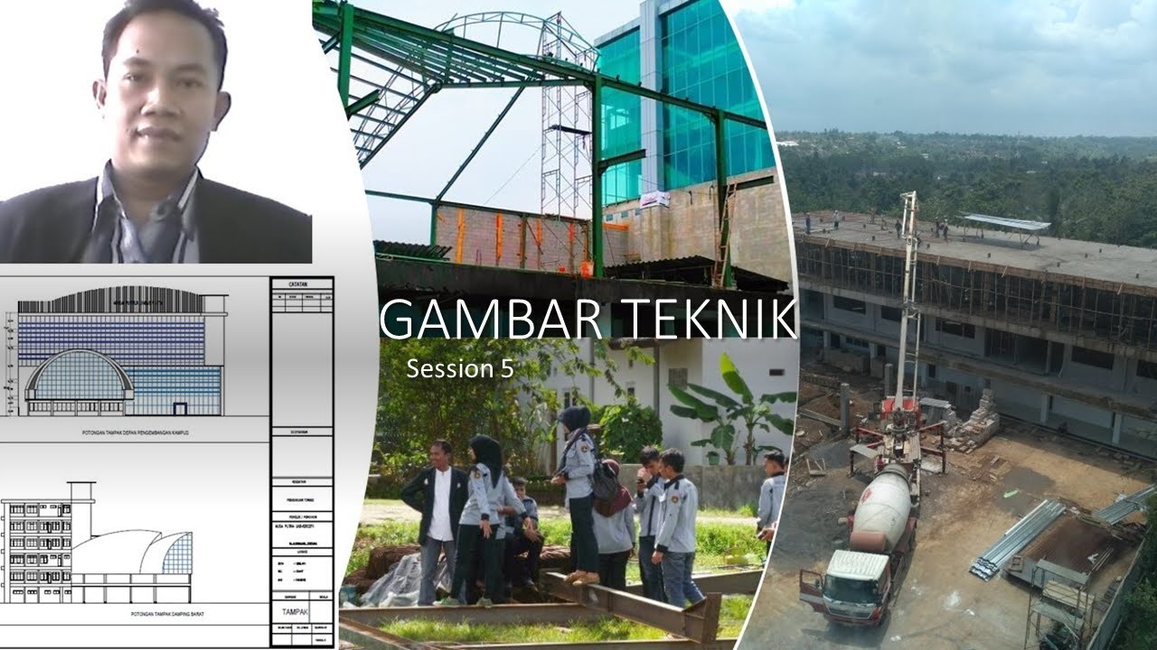 Arti Garis, Arsir dan Symbol Pada Gambar Layout & Denah. Gambar Teknik ...