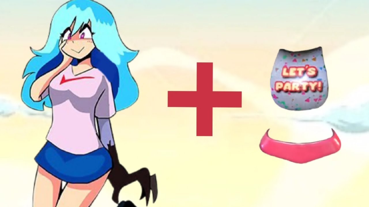 FNF Sky anime + Chica Costume = ? |FNF animations |FNAF characters ...