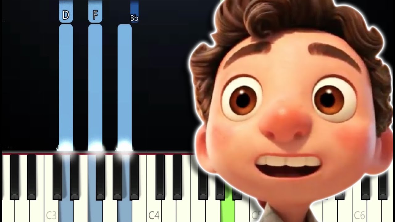 Luca - You Forgot Your Harpoon (Piano Tutorial) - YouTube