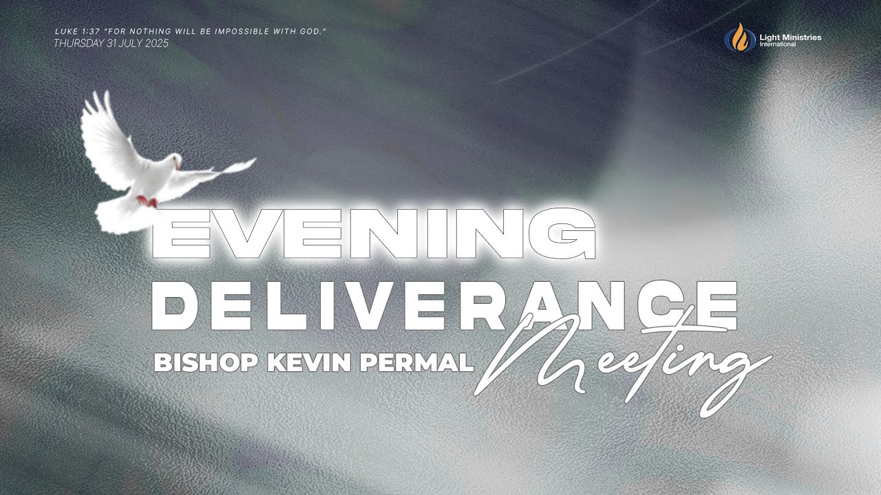 Evening Deliverance Meeting - Bishop Kevin Permal - YouTube