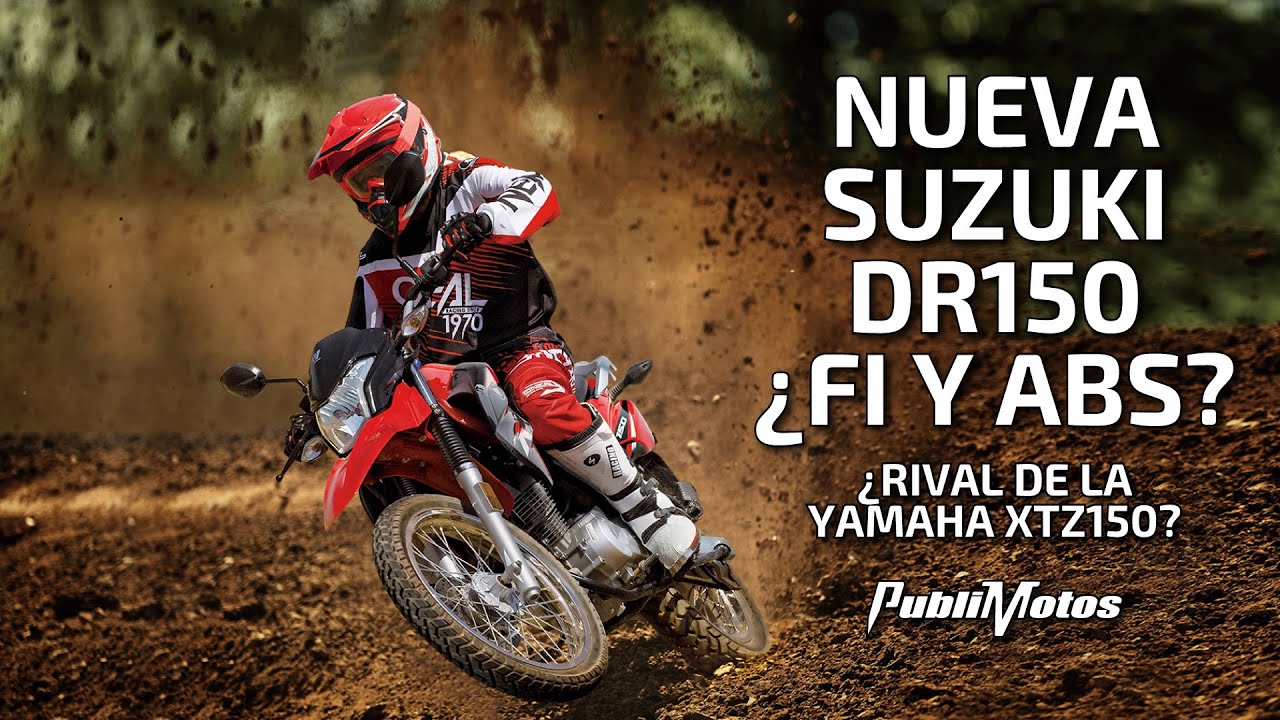 🔴 Nueva Suzuki DR150 ¿FI y ABS? 😎 🏍️ ¿Golpeará a la Yamaha XTZ150? 💥🔥 ...