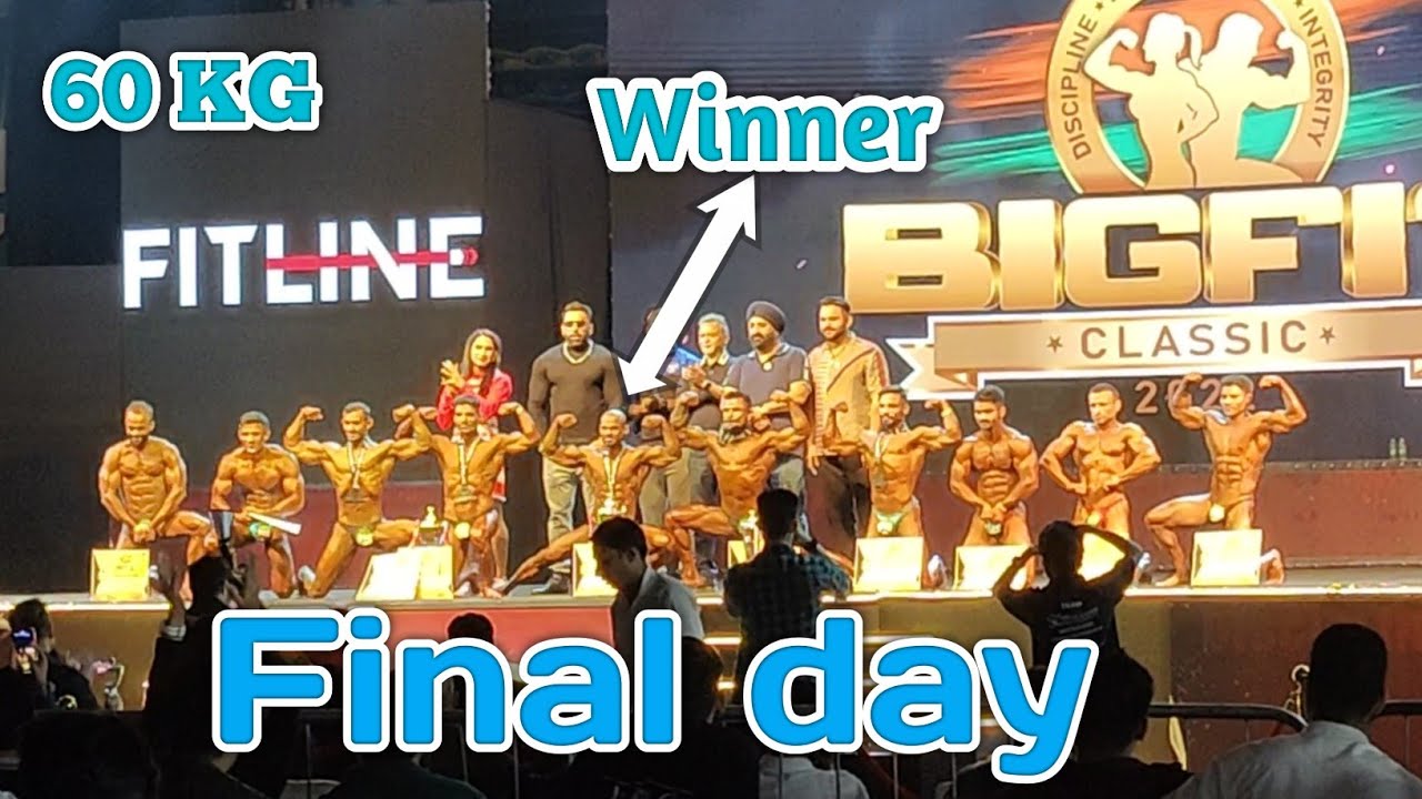 60 KG Bodybuilding final day | Bigfit classic 2022 | akki vlog fitness ...