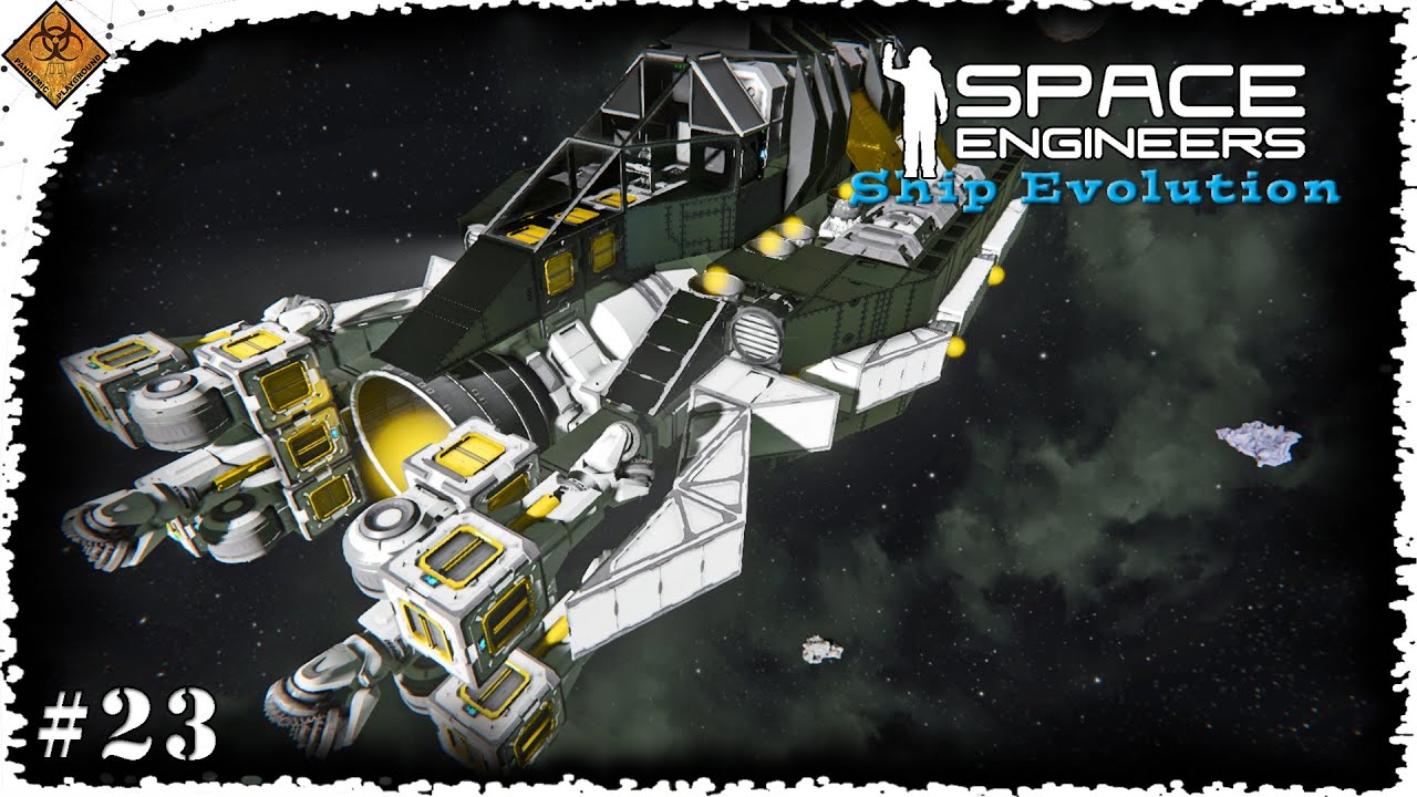 Space Engineers: Ship Evolution - Phase 2 Designing The Refinery Ship ...
