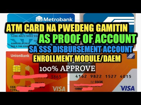 Sample Ng Atm Card Na Pwedeng Gamitin As Proof of Account sa pag-enroll ...