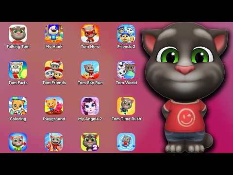 Talking Ginger,My Talking Tom,Talking Tom 2 Lite,Talking Tom Jetski,My Talking Tom & Friends 2