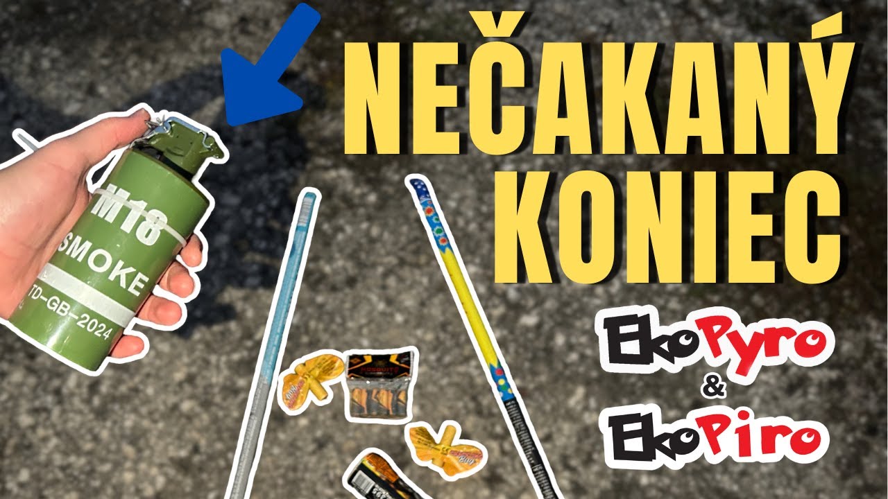 TEST EFEKTOVEJ PYROTECHNIKY OD EKOPYRO 😱 - YouTube