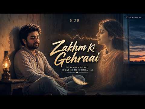 Zakhm Ki Gehraai – NUR | Emotional Hindi Sad Song | New Song 2026 | Arijit Singh Vibe