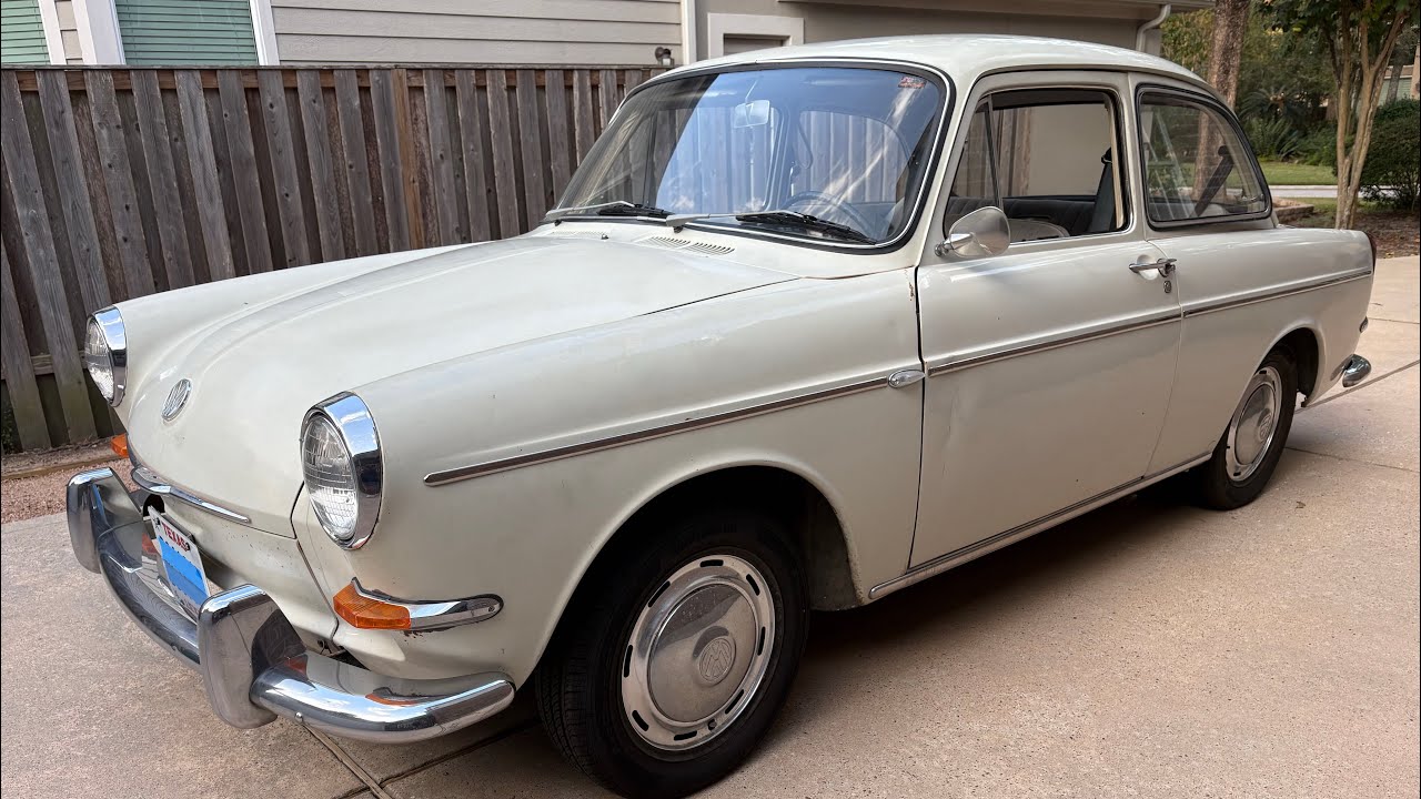 1965 Volkswagen Type 3 Notchback walk around - YouTube