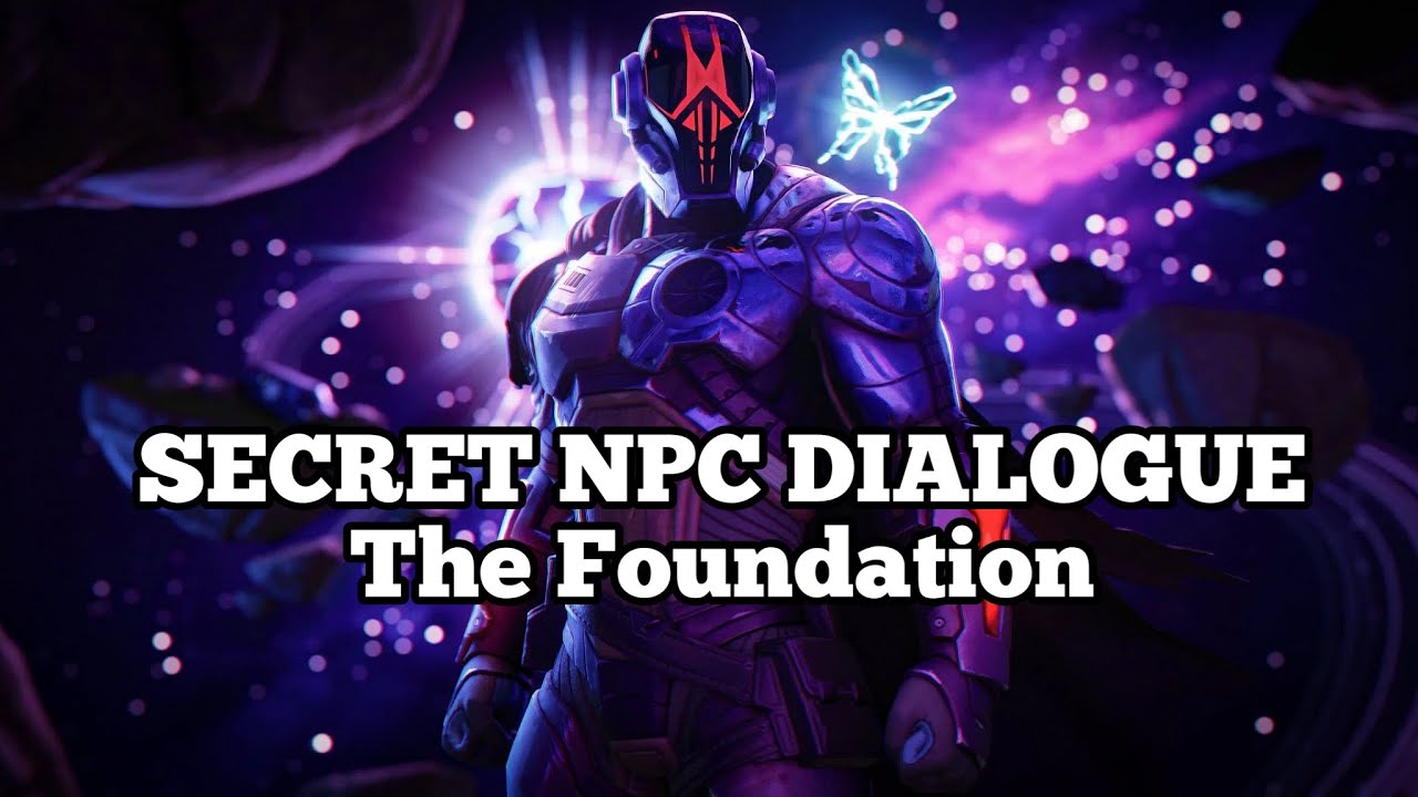 ALL The Foundation *SECRET* NPC Dialogue - Fortnite Chapter 3 Season 3 ...