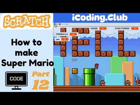 Scratch Mario Pt.12 (E12) - 🎮 How to Code Super Mario Games in Scratch ...