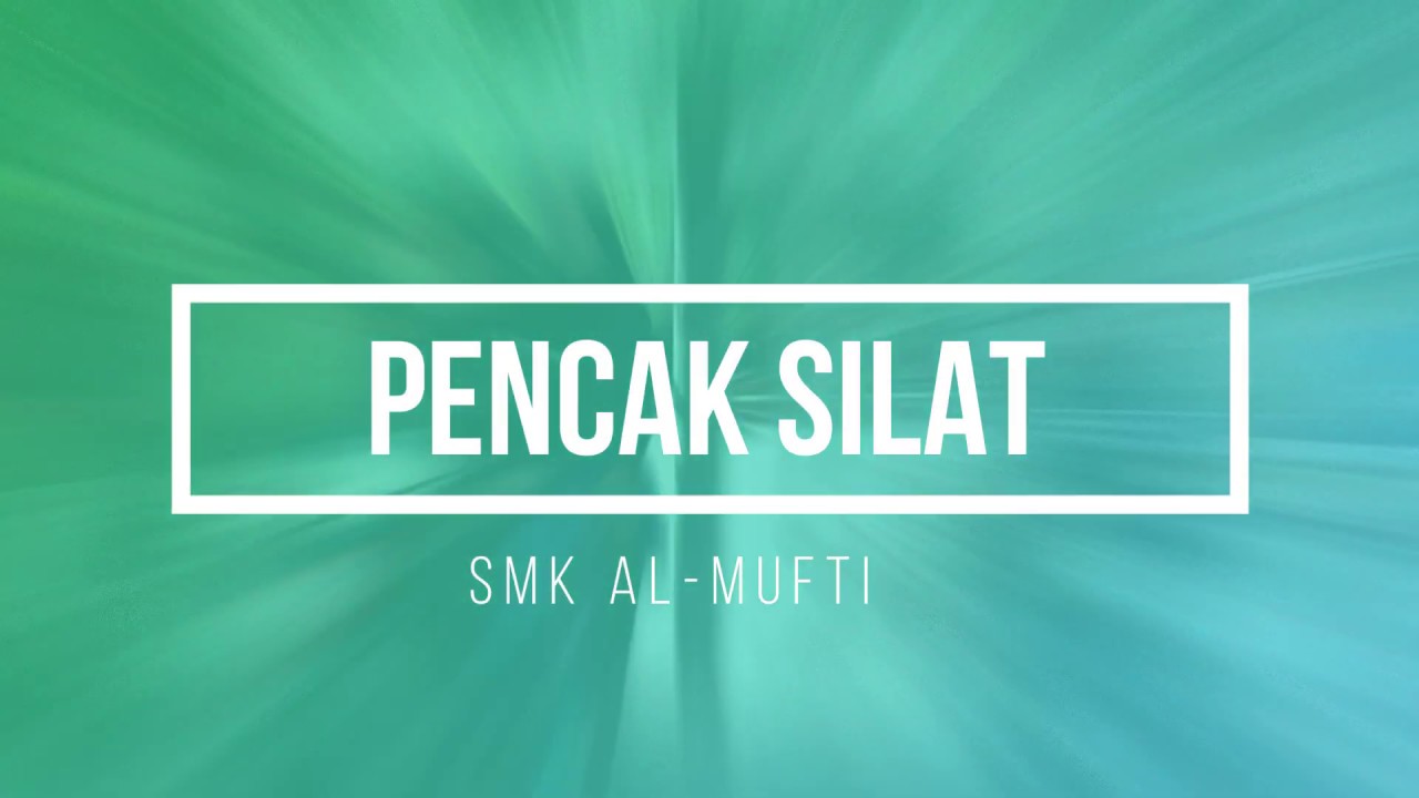 PENCAK SILAT SMK AL-MUFTI | EKSTRAKURIKULER - YouTube