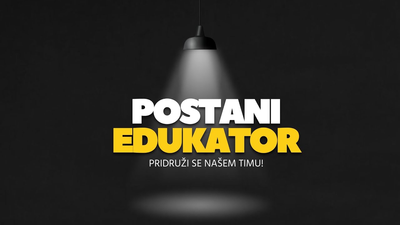 Postani EDUKATOR na Dispečeri.rs - YouTube
