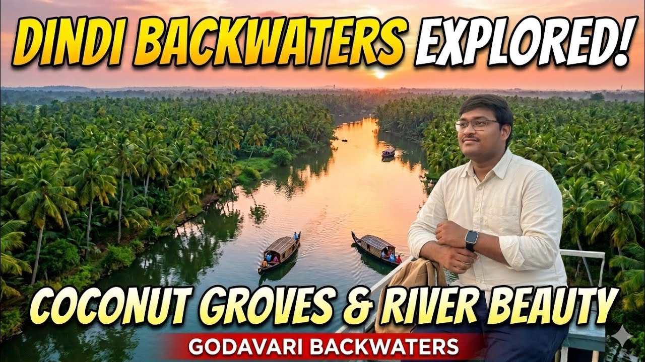 Exploring the Beauty of Dindi River | Godavari Backwaters | Nature ...