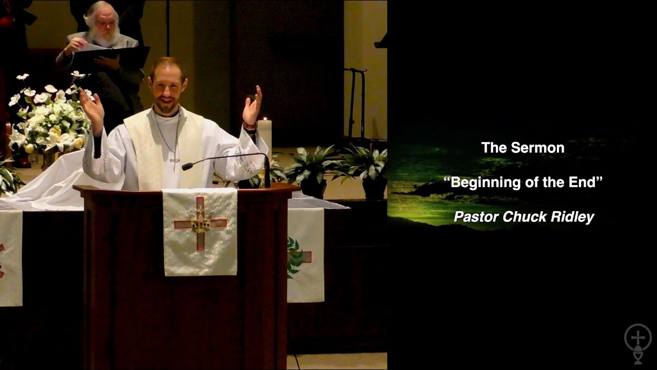 5/12/2024 - Pastor Ridley gives a message called, “Beginning of the End ...
