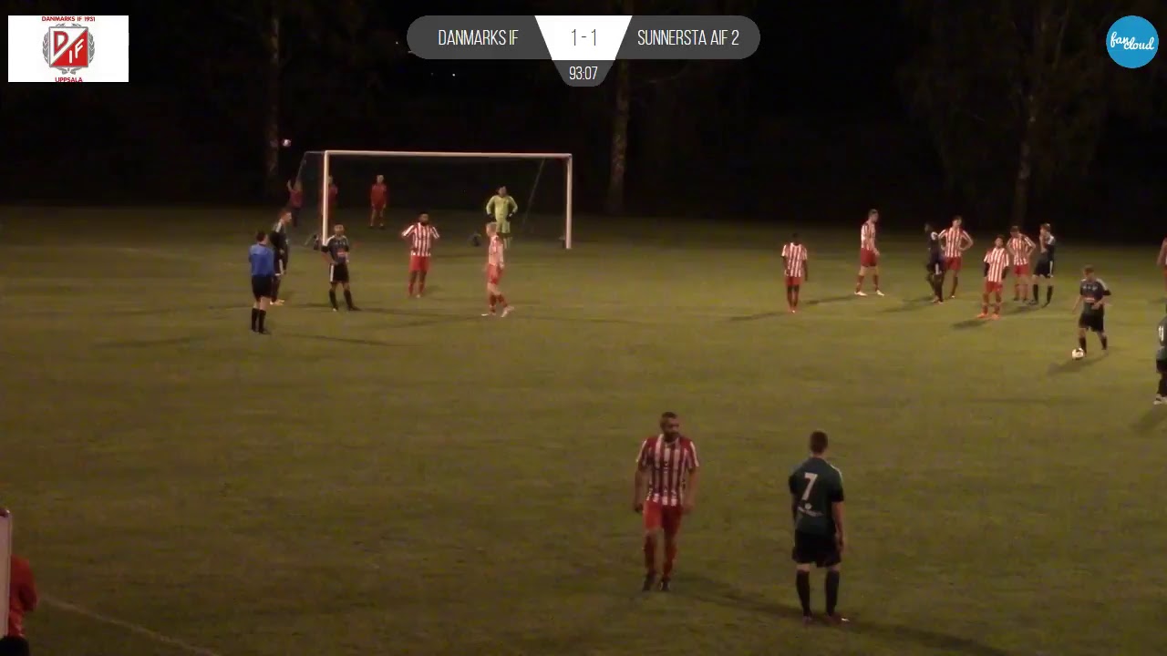 MATCH: Danmarks IF - Sunnersta AIF 2 - YouTube
