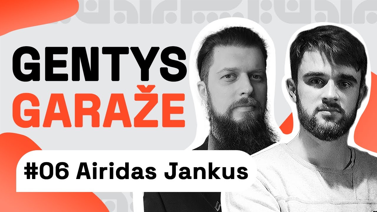 Gentys garaže #06: Komedija, stand up, priklausomybė - Airidas Jankus ...