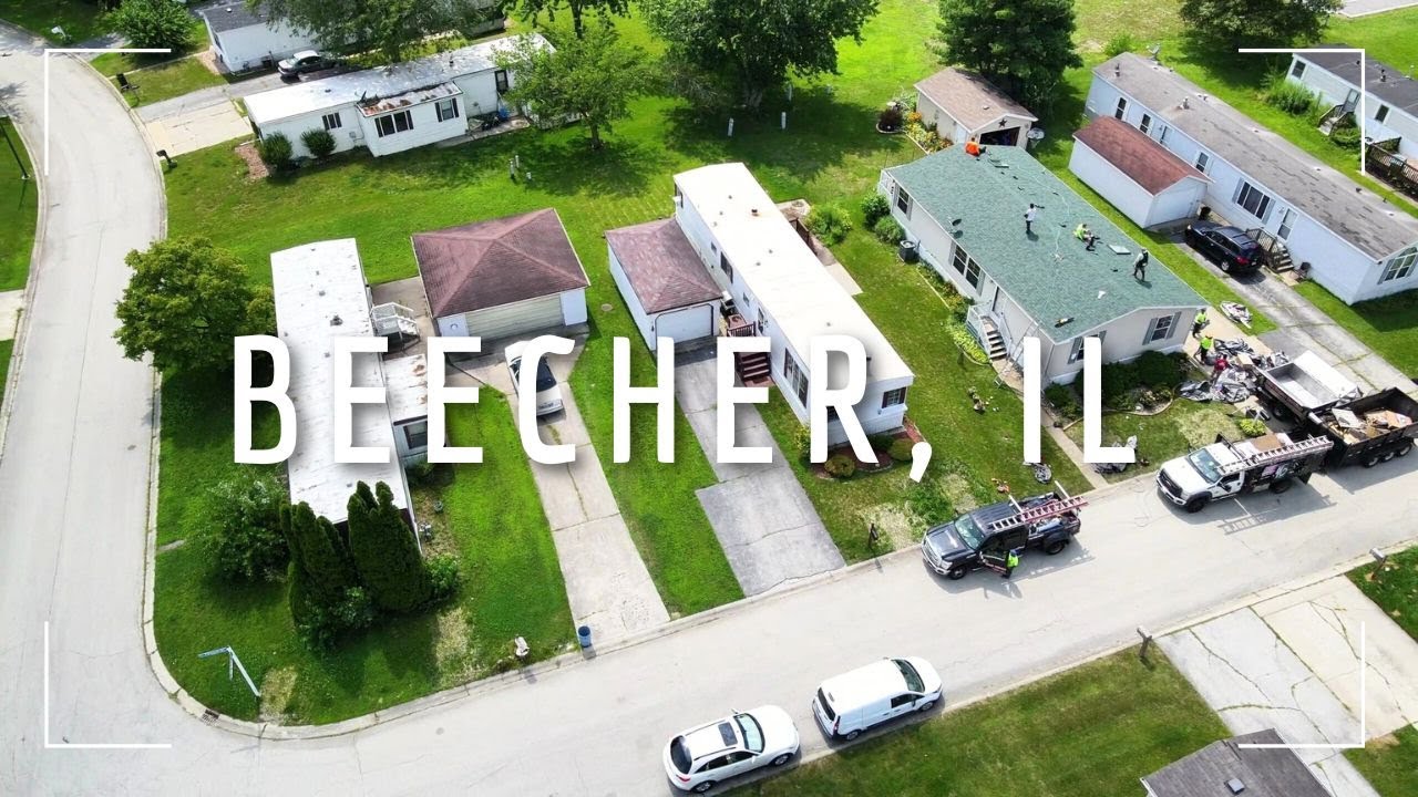 Real Estate Drone Video: 161 Flamingo DR Beecher, IL - YouTube
