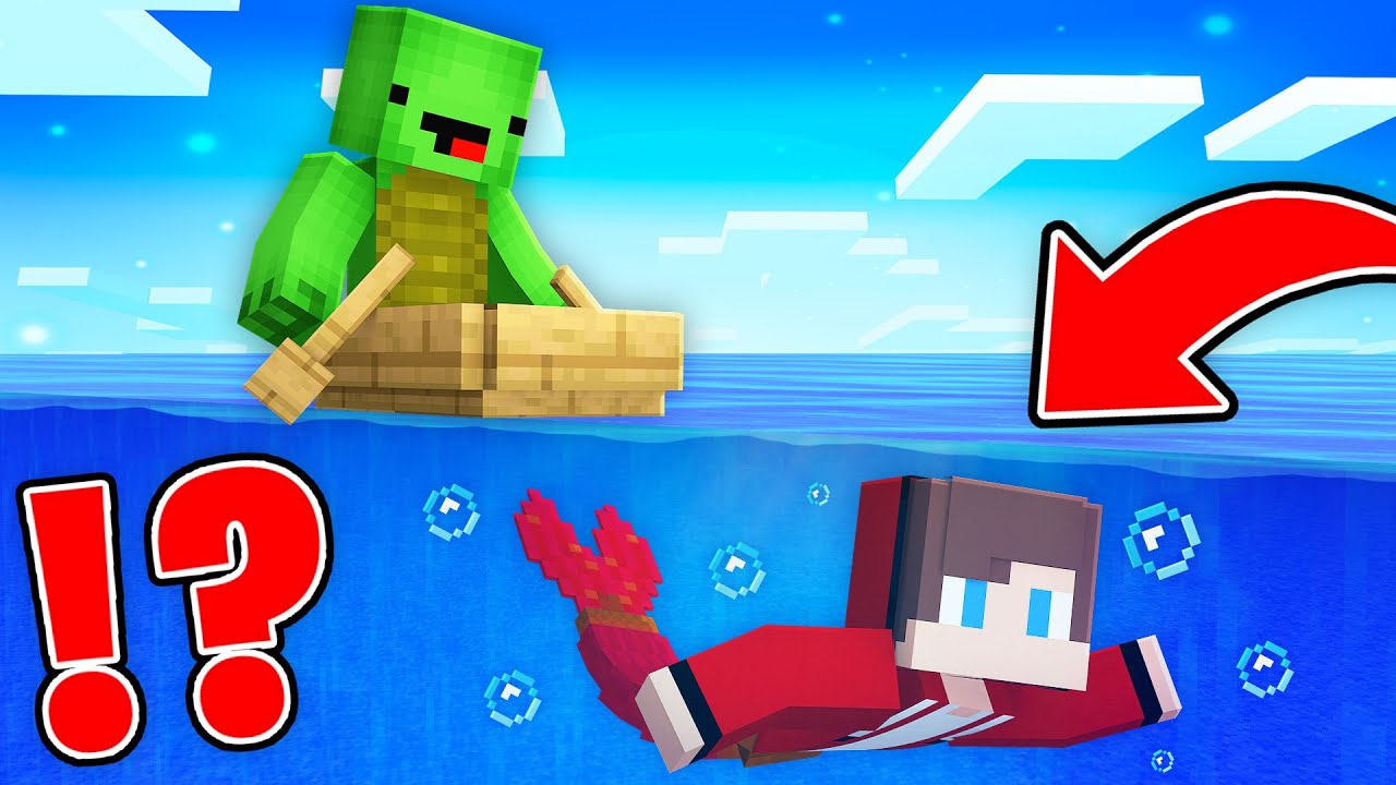 MERMAID Speedrunner vs Hunter : JJ vs Mikey in Minecraft Maizen! - YouTube