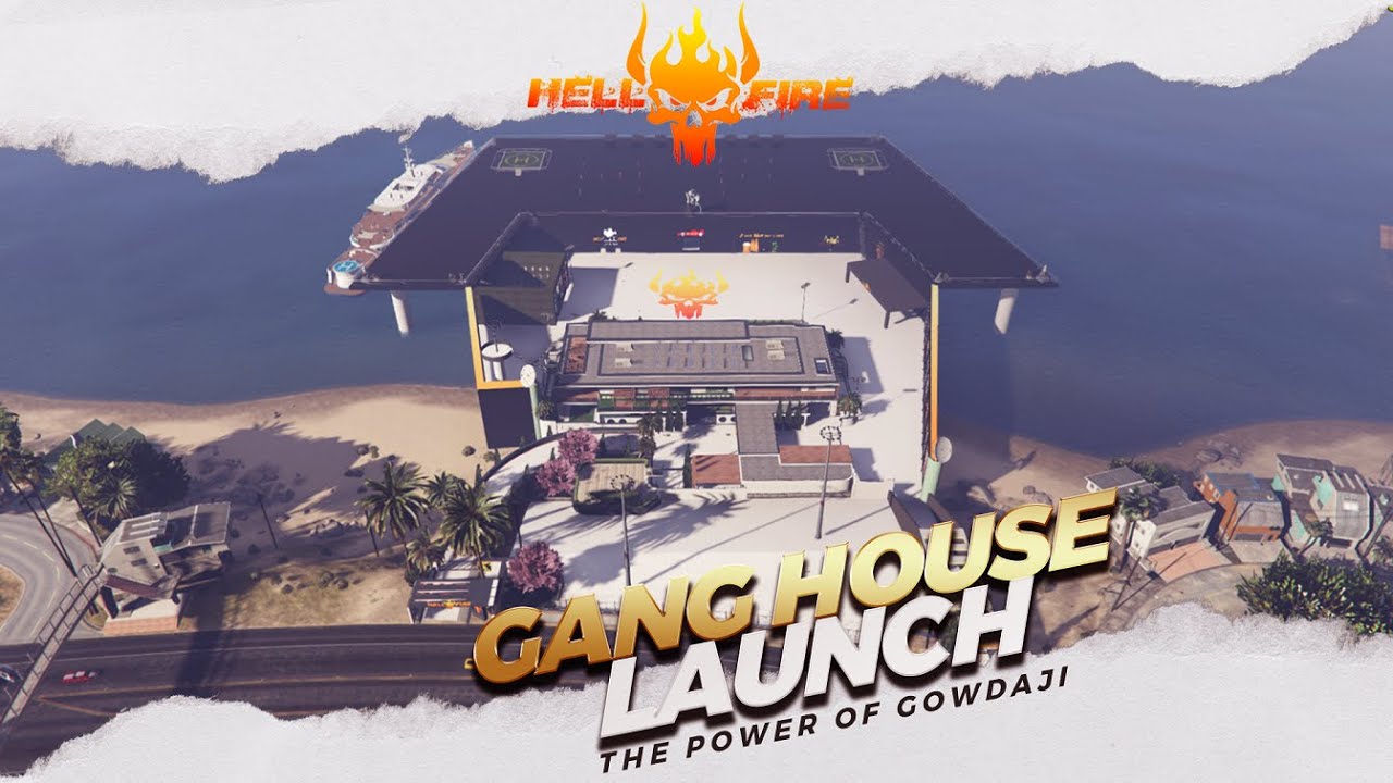 HELLFIRE NEW GANG HOUSE LAUNCH |INFINITY GTX | #zion #zioncity #tkrp # ...