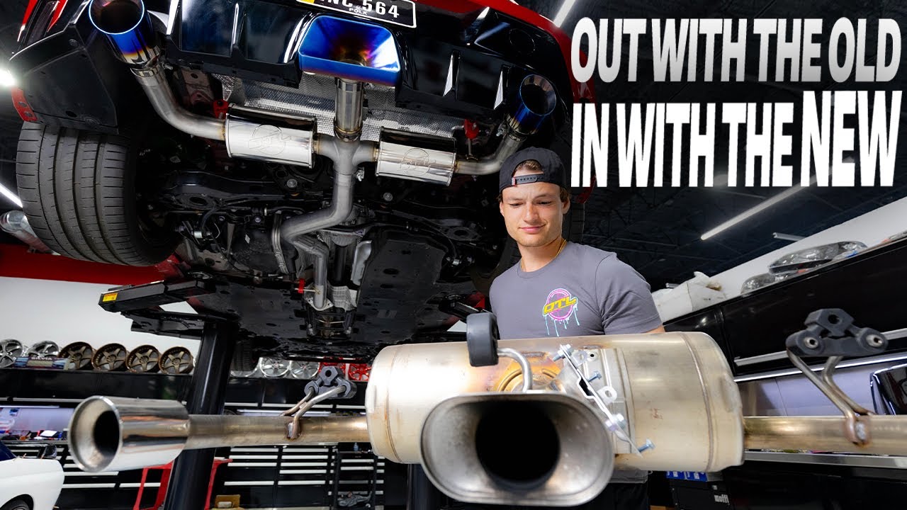 INSTALLING the BEST EXHAUST EVER for the GR Corolla (installation guide ...