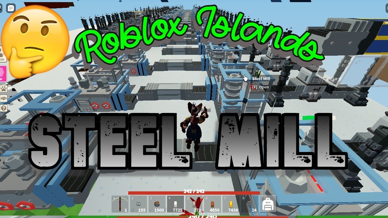 Roblox Islands Steel Mill - YouTube