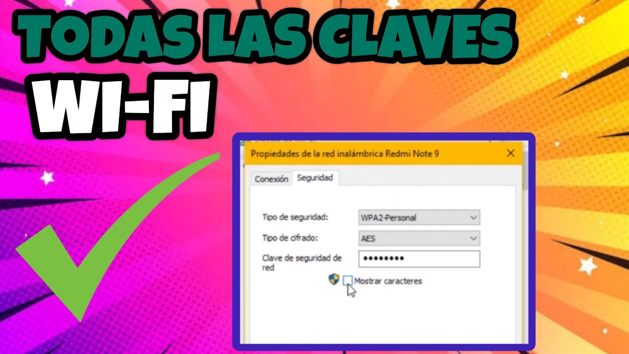 Como saber la Clave WI-FI de cualquier computadora ️ ️ - YouTube