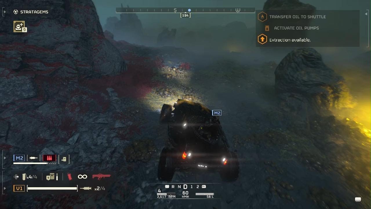 HELLDIVERS 2 Car launch - YouTube