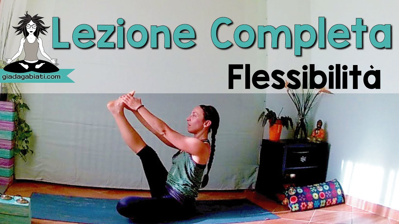 Vinyasa Yoga - Lezione completa - FLESSIBILITÀ - Italiano - YouTube