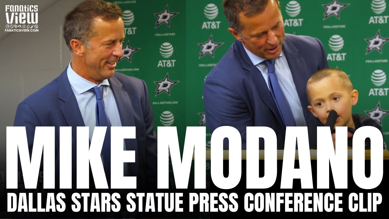 Mike Modano Shares Adorable & Funny Moment With Family at Dallas Stars ...