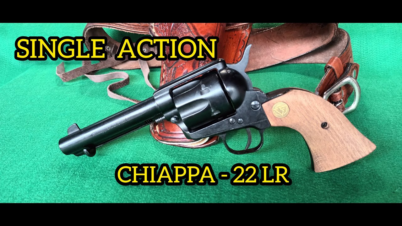 Revólver CHIAPPA 22 LR Single Action - YouTube
