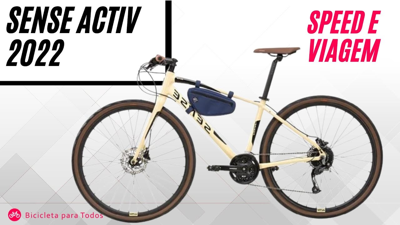Bicicleta Urbana Sense Activ é boa? Vale a Pena Comprar? - YouTube