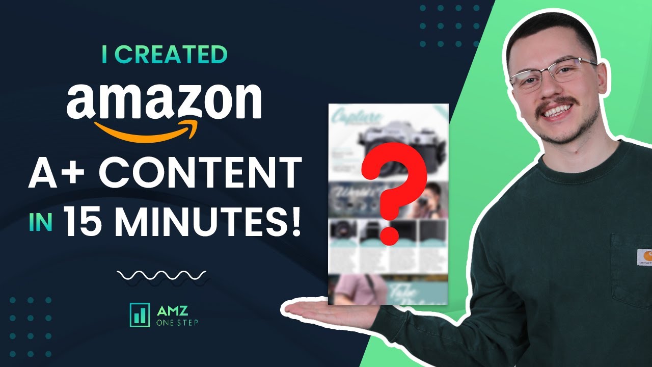 Amazon A+ Content Tutorial - Do It Yourself! - YouTube