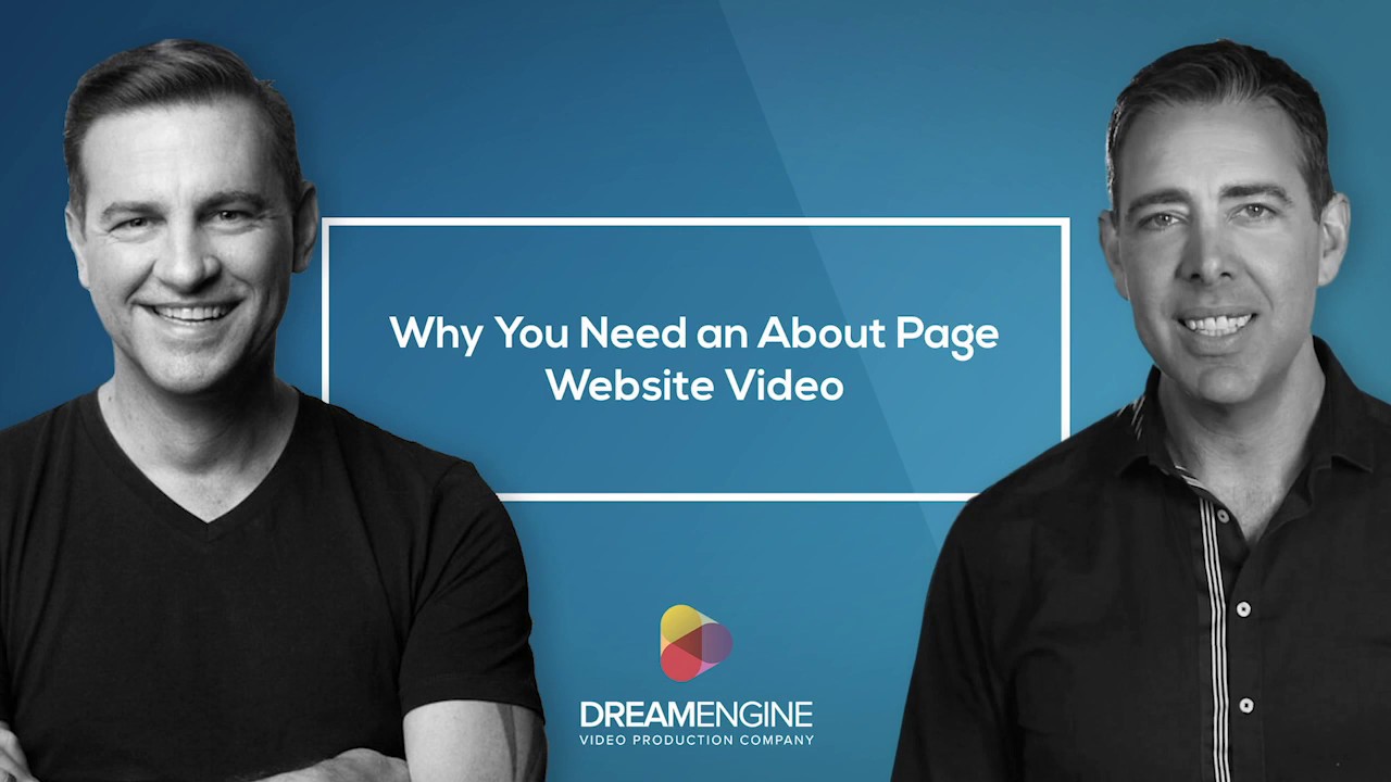 Why You Need an About Page Website Video - YouTube